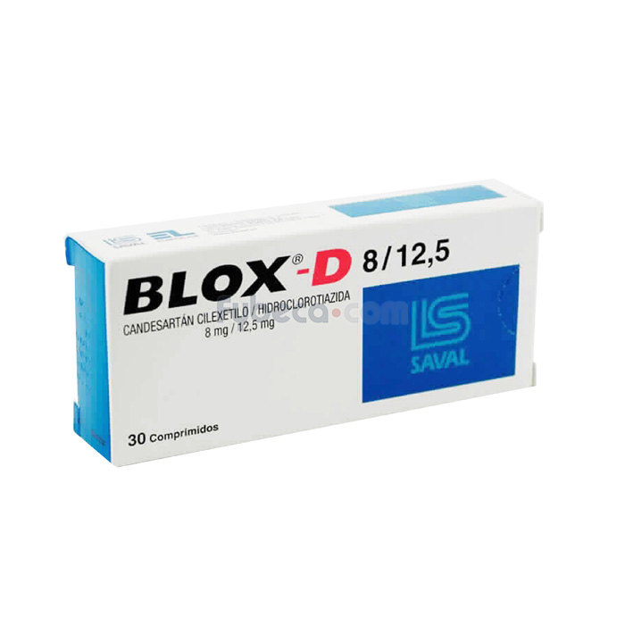 Blox - D Comp. 8/12.5 Mg C/30 Suelta | Fybeca