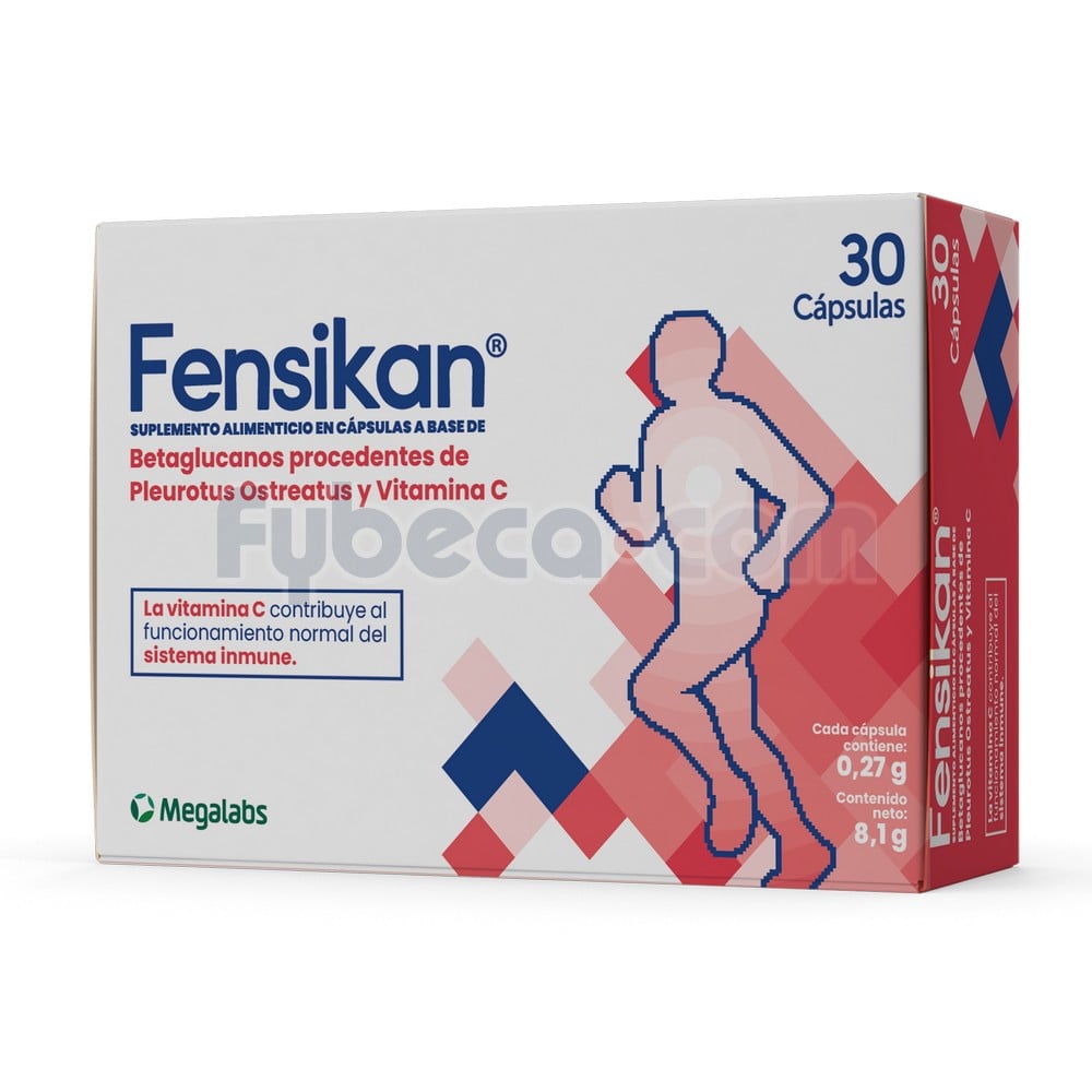 Fensikan Capsulas C/30 | Fybeca