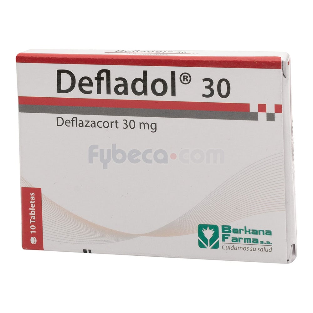 Defladol 30 Mg Unidad | Fybeca