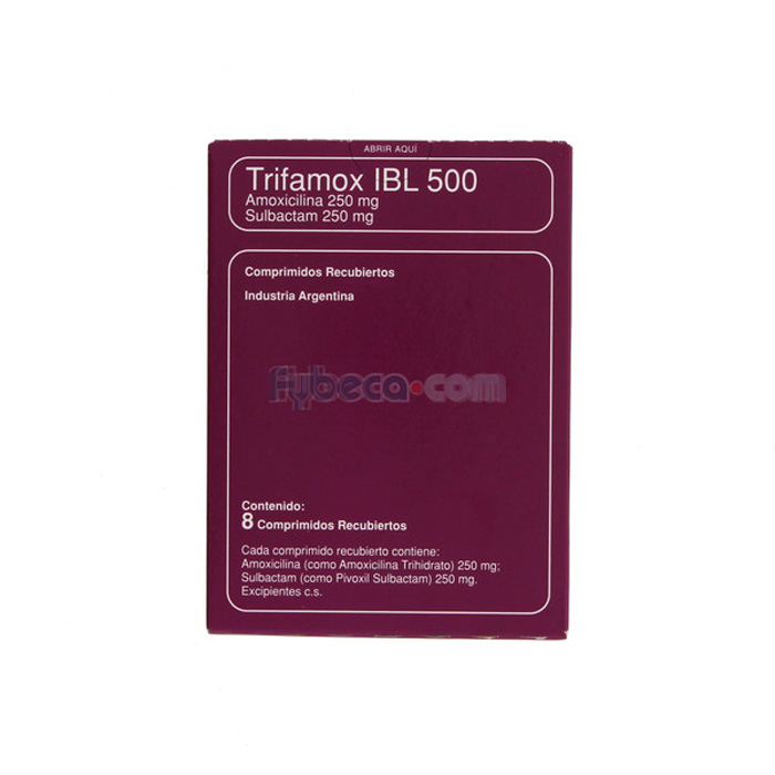 Trifamox Ibl 500 Mg Unidad | Fybeca