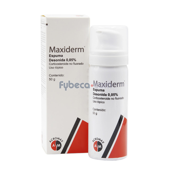 Maxiderm 0.05% Espuma X 50G | Fybeca