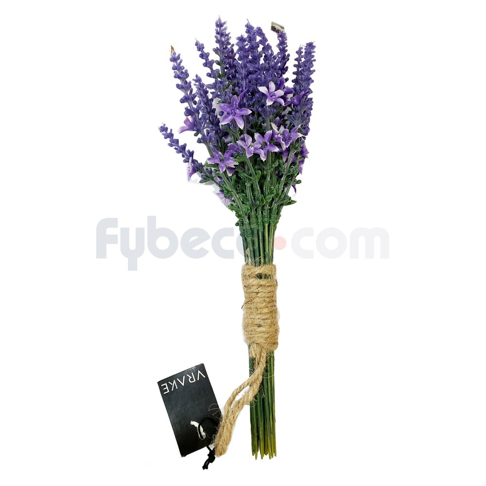 Ramo Lavanda Artificial Morada 27 Cm Unidad | Fybeca
