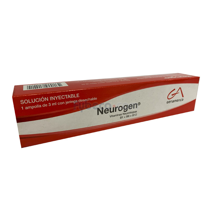 Neurogen 3 Cc Ampollas | Fybeca