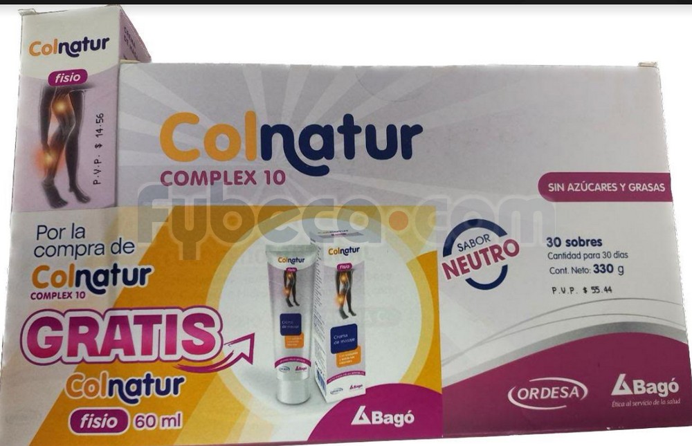 Pack Colnatur Complex X 30 Sobres Fisio X 60 Ml | Fybeca