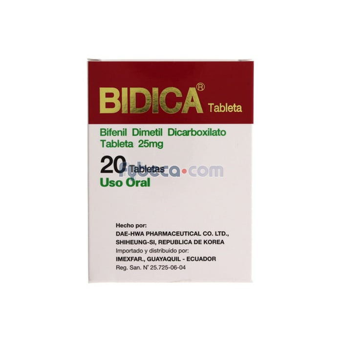 Bidica 25 Mg Unidad | Fybeca