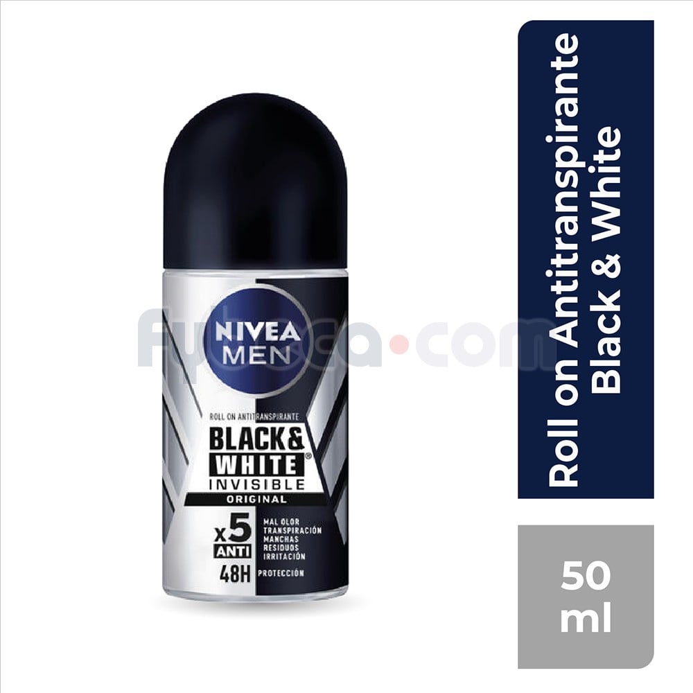 Desodorante Nivea Invisible Dry 50 Ml Roll On | Fybeca