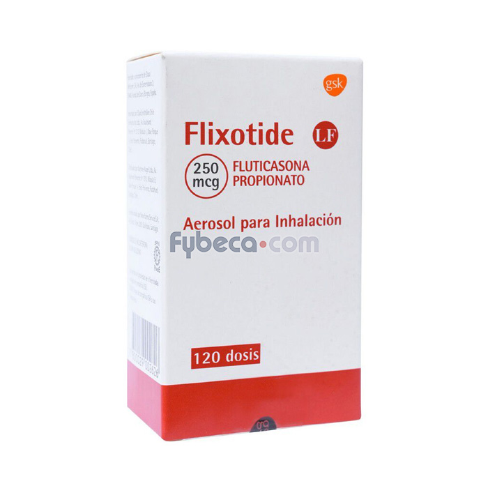 Flixotide Inhalador 250 Mg Dosis Unidad | Fybeca