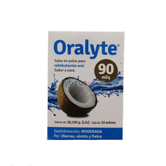 Oralyte 90 Coco Ci X 10 Sobre 29 G. Suelta | Fybeca