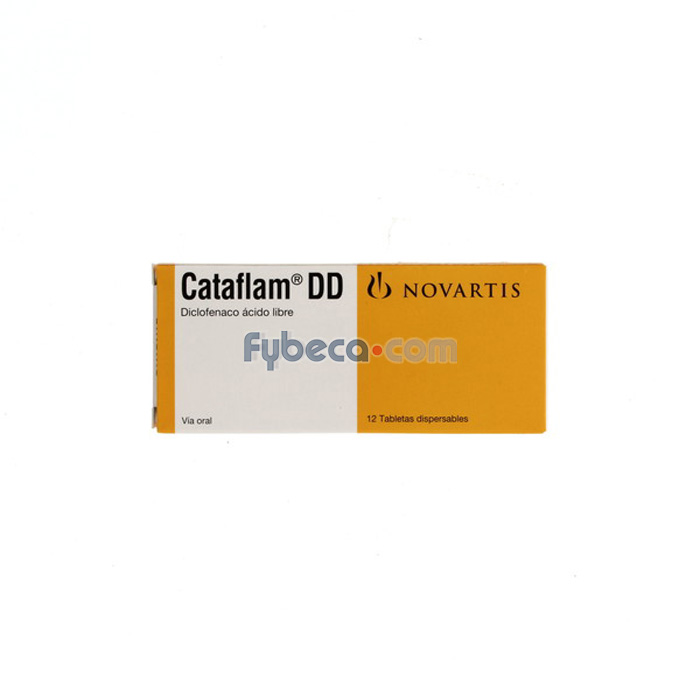 Cataflam Dd Tabs. 50 Mg. Dipers. C/12 Suelta | Fybeca