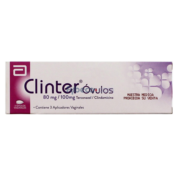 Clinter Ovulos Vaginales 100Mg Caja X 3 | Fybeca
