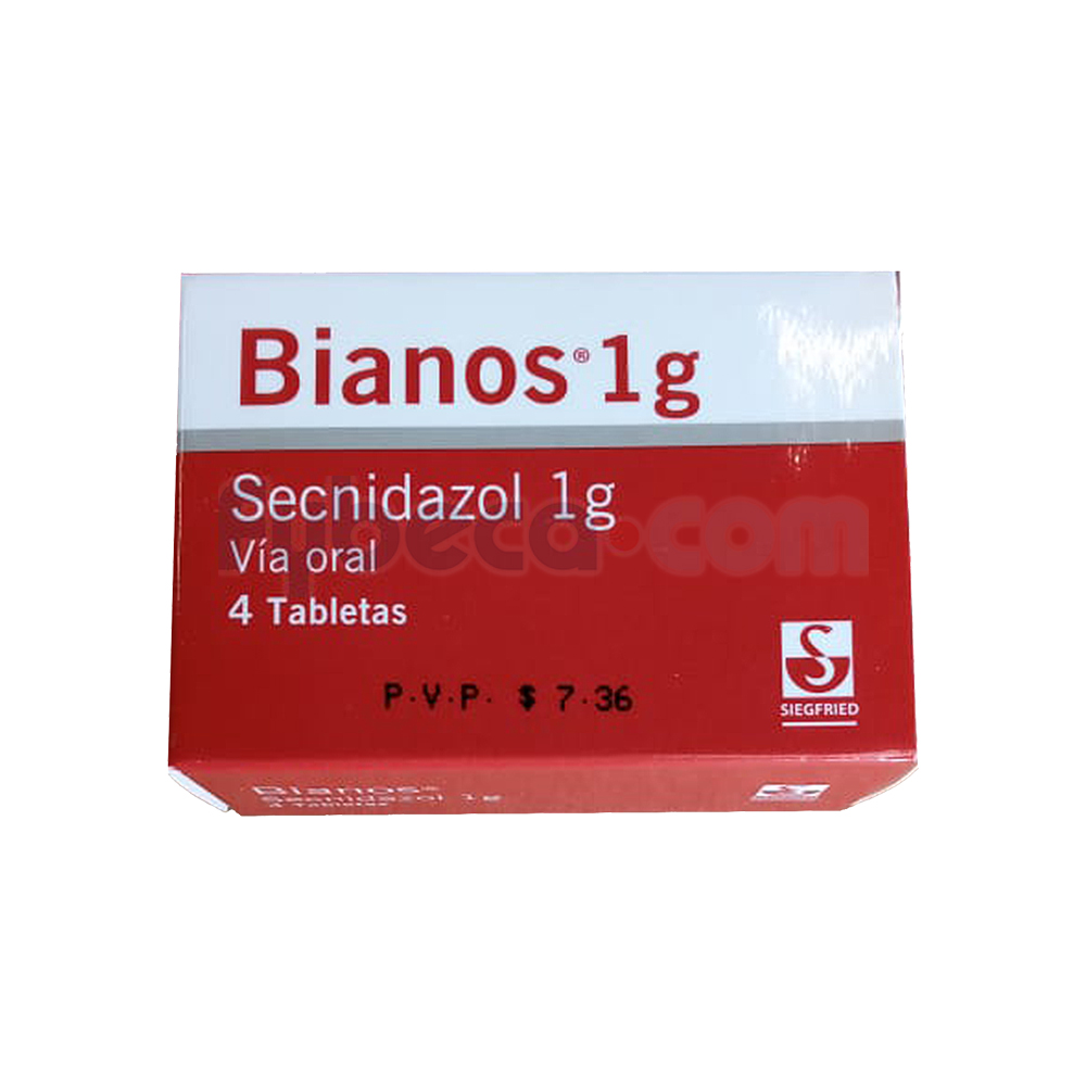 Bianos 1 G Tableta Unidad | Fybeca