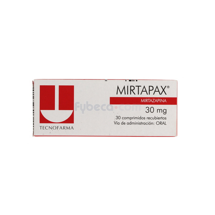 Mirtapax Comp. 30 Mg C/30 Suelta | Fybeca