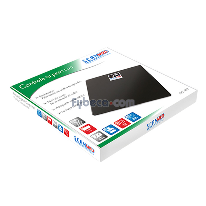 Balanza Digital 150 Kg Negro Unidad | Fybeca