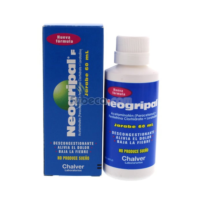 Neogripal Jarabe F/60 Ml. | Fybeca