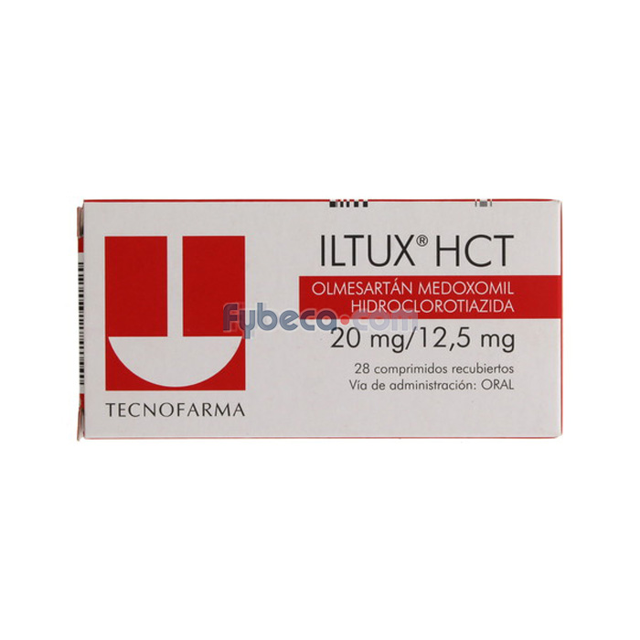 Iltux Hct Comp. 20/12.5 Mg. C/28 Suelta | Fybeca