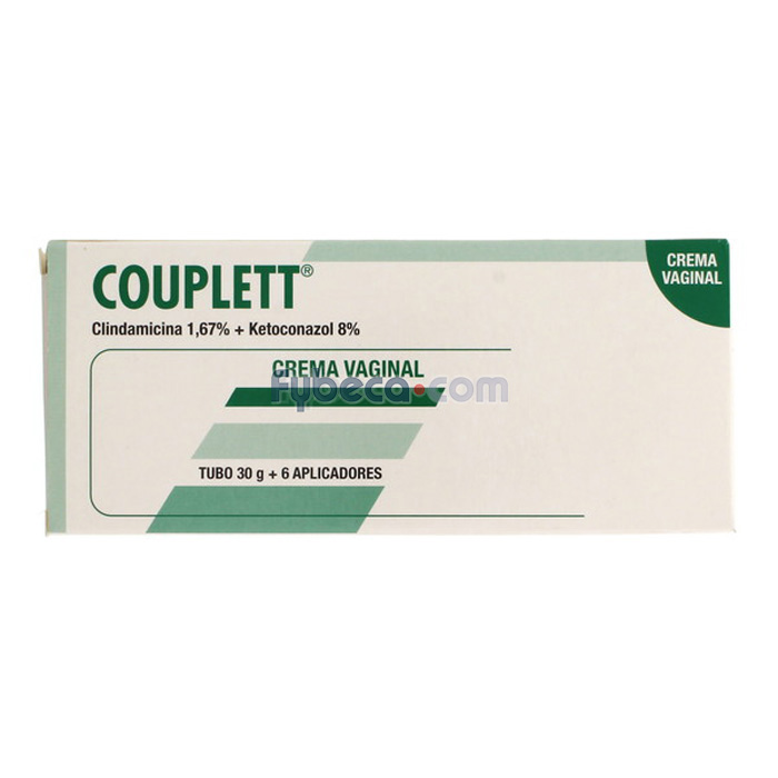 Couplett Crema Vaginal T/30G. + 6 Aplic | Fybeca