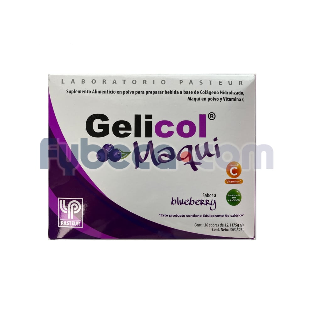 Gelicol Maqui Sobres 12,11 Gr C/30 Suelta | Fybeca