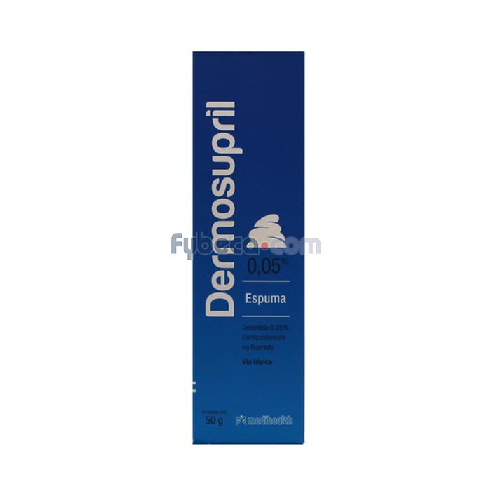 Dermosupril Espuma 0,05% Fsco 50 G | Fybeca