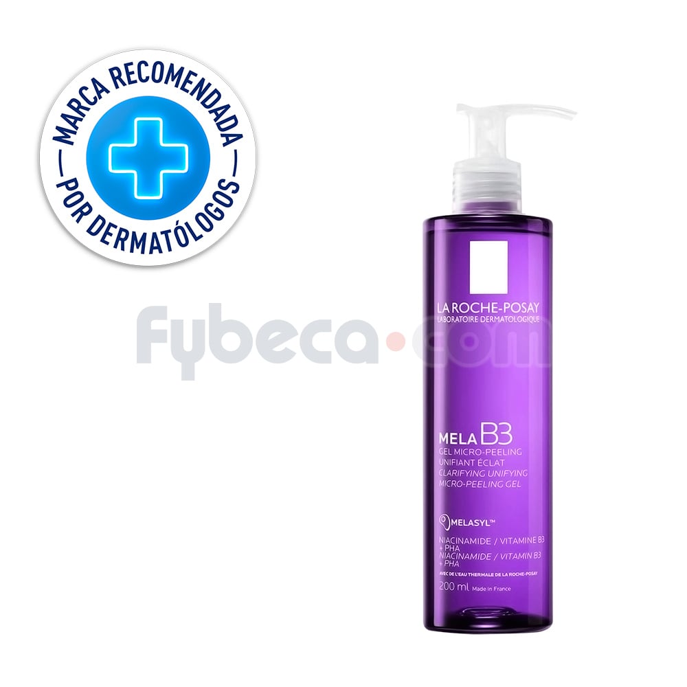 La Roche Posay Mela B3 Gel Limpiador Microexfoliante unificador 200ml ...