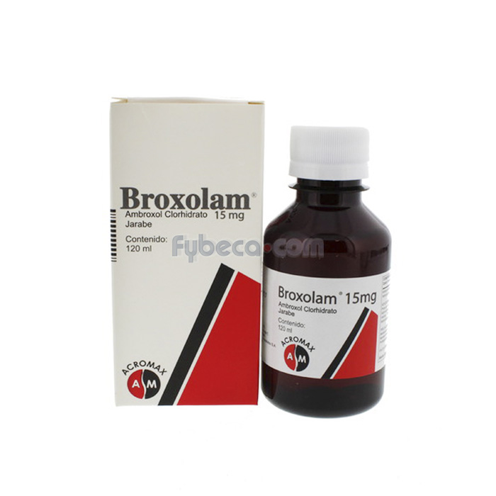 Broxolam Jbe. 15 Mg. F/120 Ml. | Fybeca