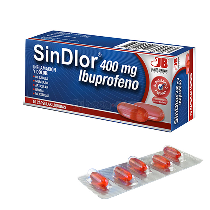 Sindlor 400Mg Caps Liquid C/10 Suelta | Fybeca