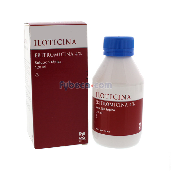 Iloticina Sol.Topical 4% F/120 Ml | Fybeca