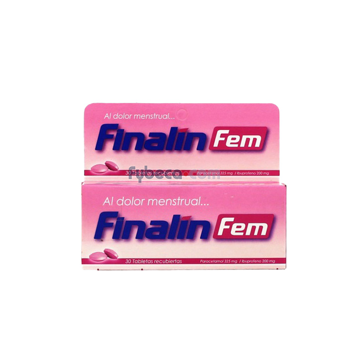 Finalin Fem Tabletas 325Mg/200Mg C/30 Suelta | Fybeca