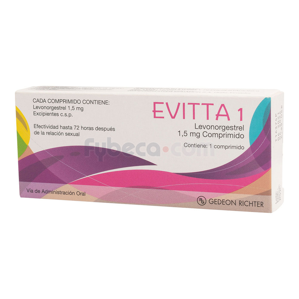 Evitta 1 1,5 Mg Unidad | Fybeca