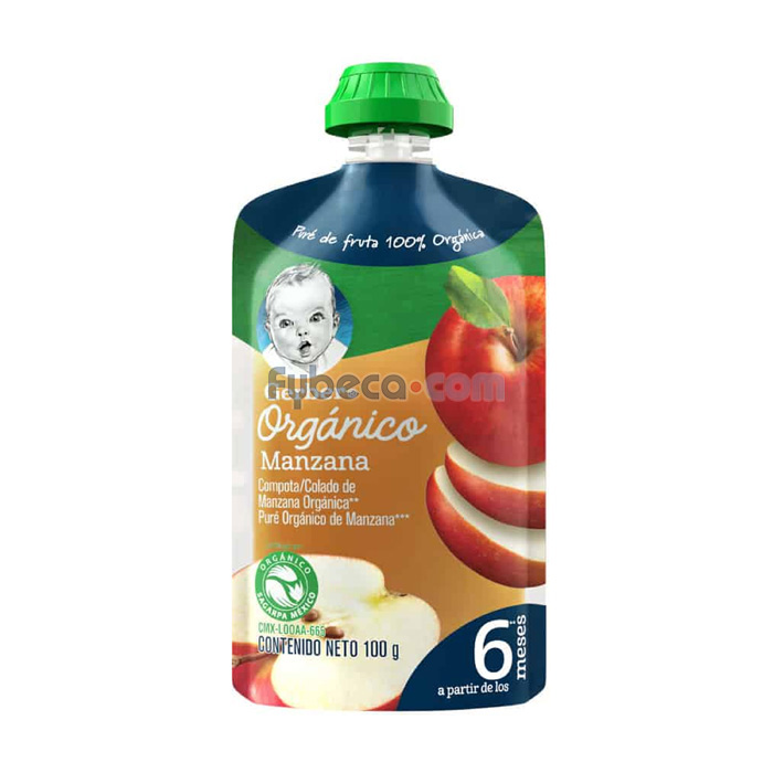 Compota De Fruta Manzana 100 G Doypack Unidad | Fybeca