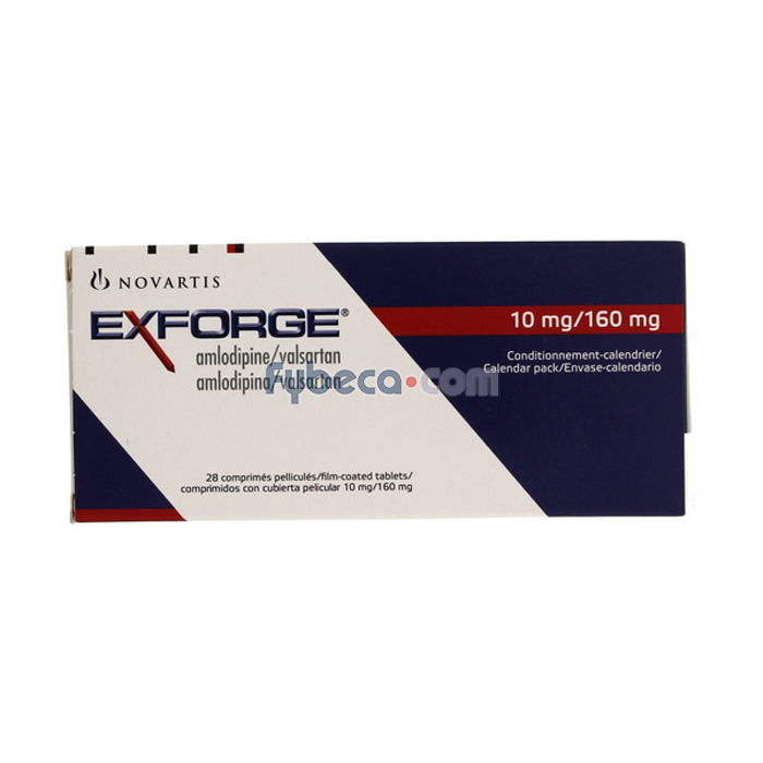 Exforge Comp. 10 Mg/160Mg C/28 Suelta | Fybeca