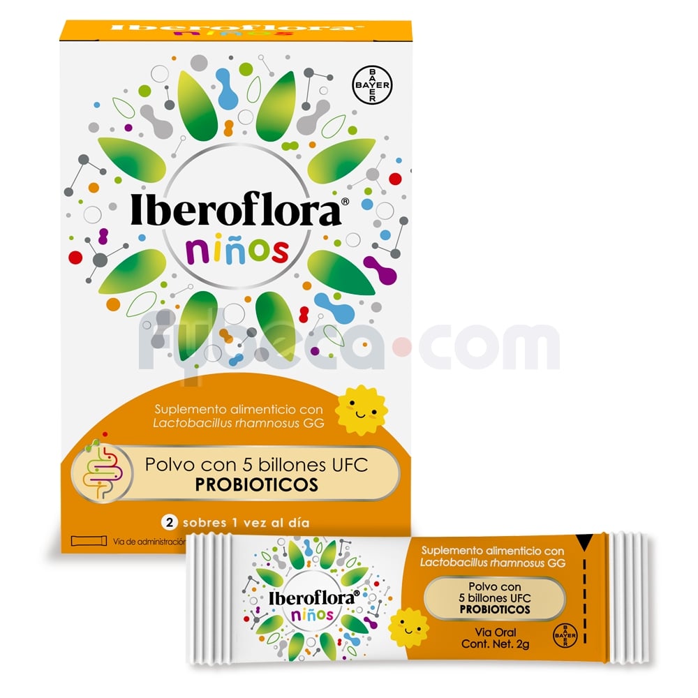 Iberoflora Lgg Niños Sobres 5 Billones C/10 Unidad | Fybeca