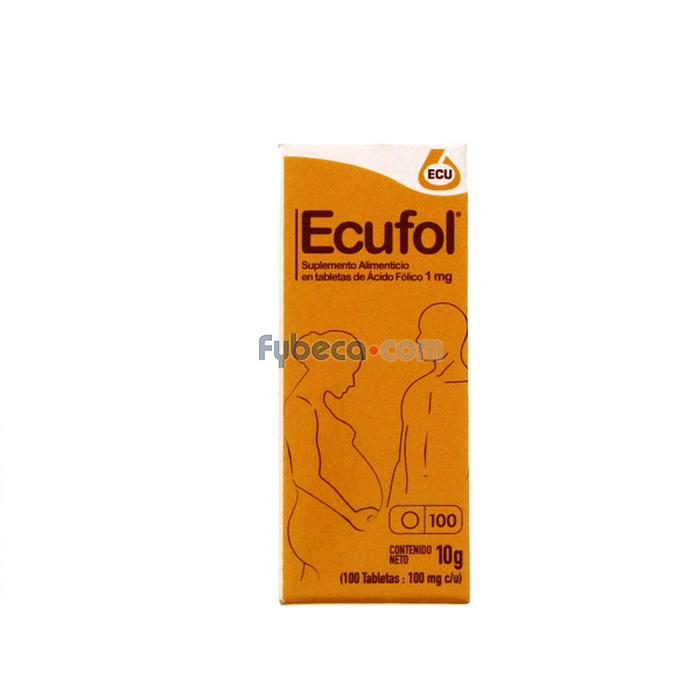 Ecufol 100Mg Tabs F/100 | Fybeca