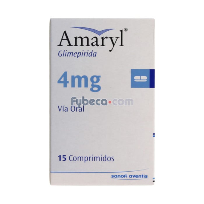 Amaryl 4 Mg por Unidad | Fybeca