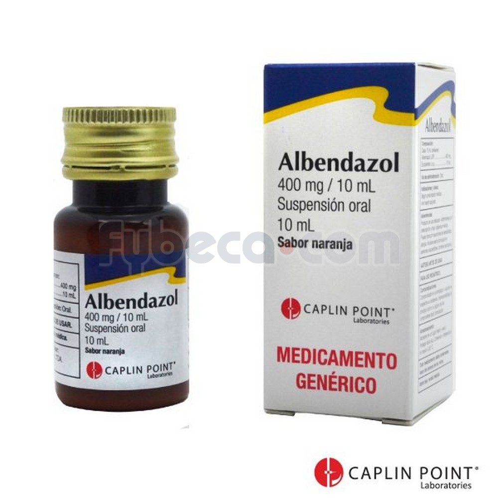 Albendazol 400 Mg / 10 Ml - Susp | Fybeca