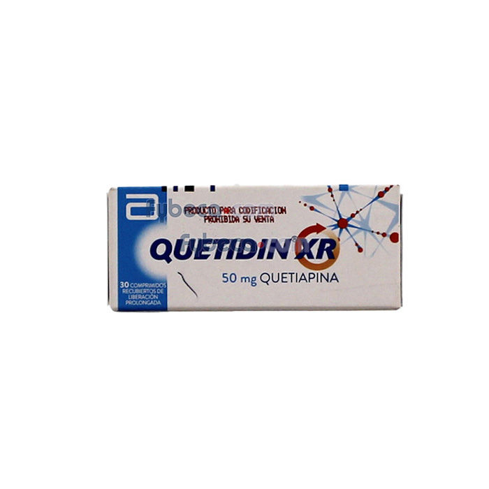 Quetidin Xr Comprimidos 50 Mg C/30 Suelta | Fybeca