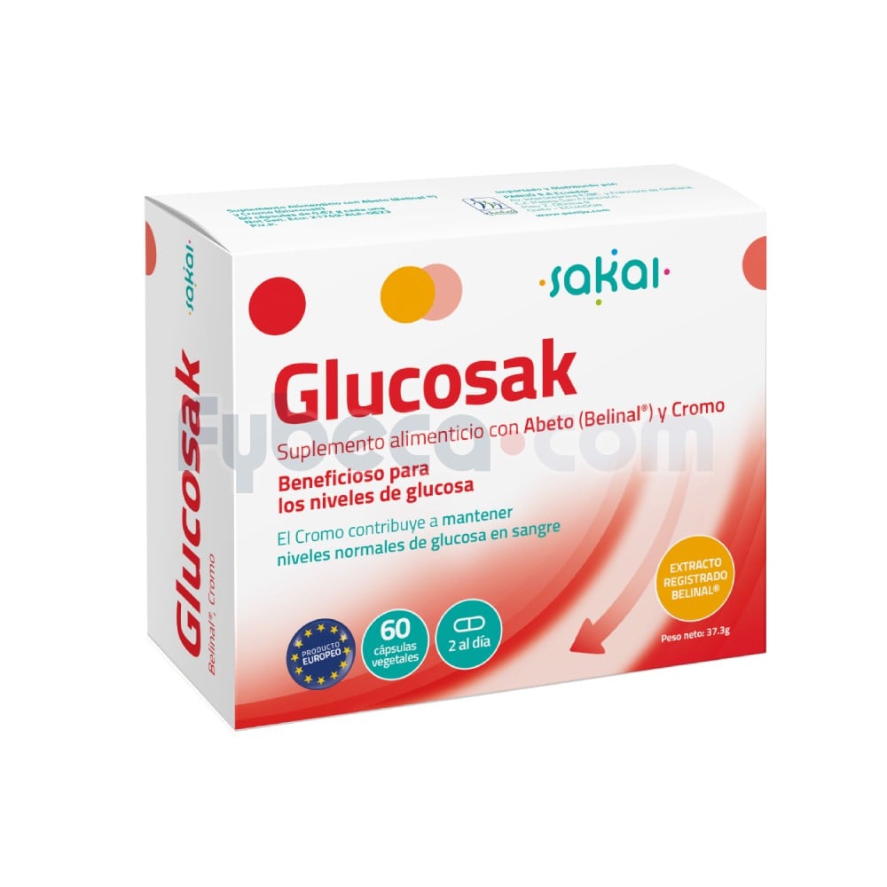 Glucosak Sakai Caps. 150 Mg C/60 Unidad | Fybeca