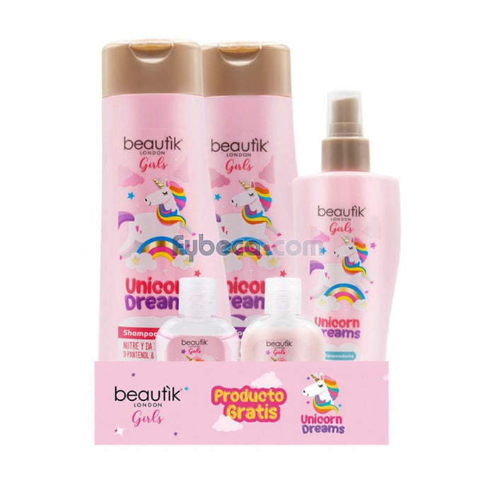 Set Beautik London Girls Unicornio Paquete | Fybeca