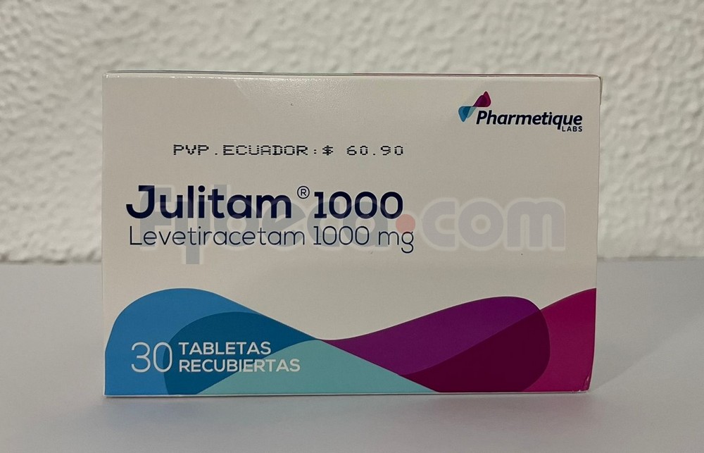 Julitam Tabs. Recub. 1000 Mg C/30 | Fybeca