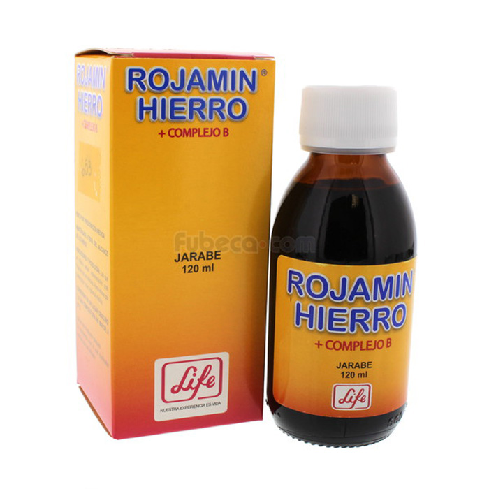 Rojamin Hierro Más Complejo B Life 120 Ml Jarabe | Fybeca