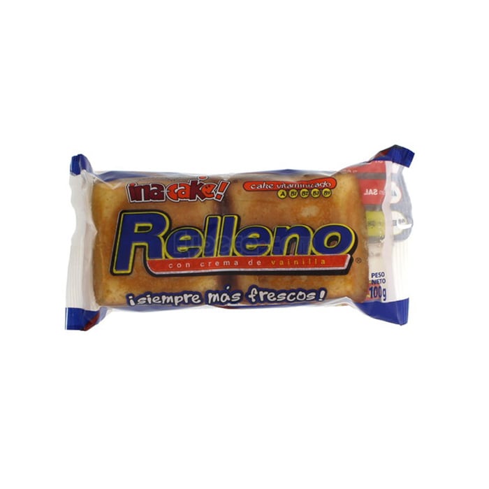 Cake Inalecsa Vainilla 100 G Unidad | Fybeca