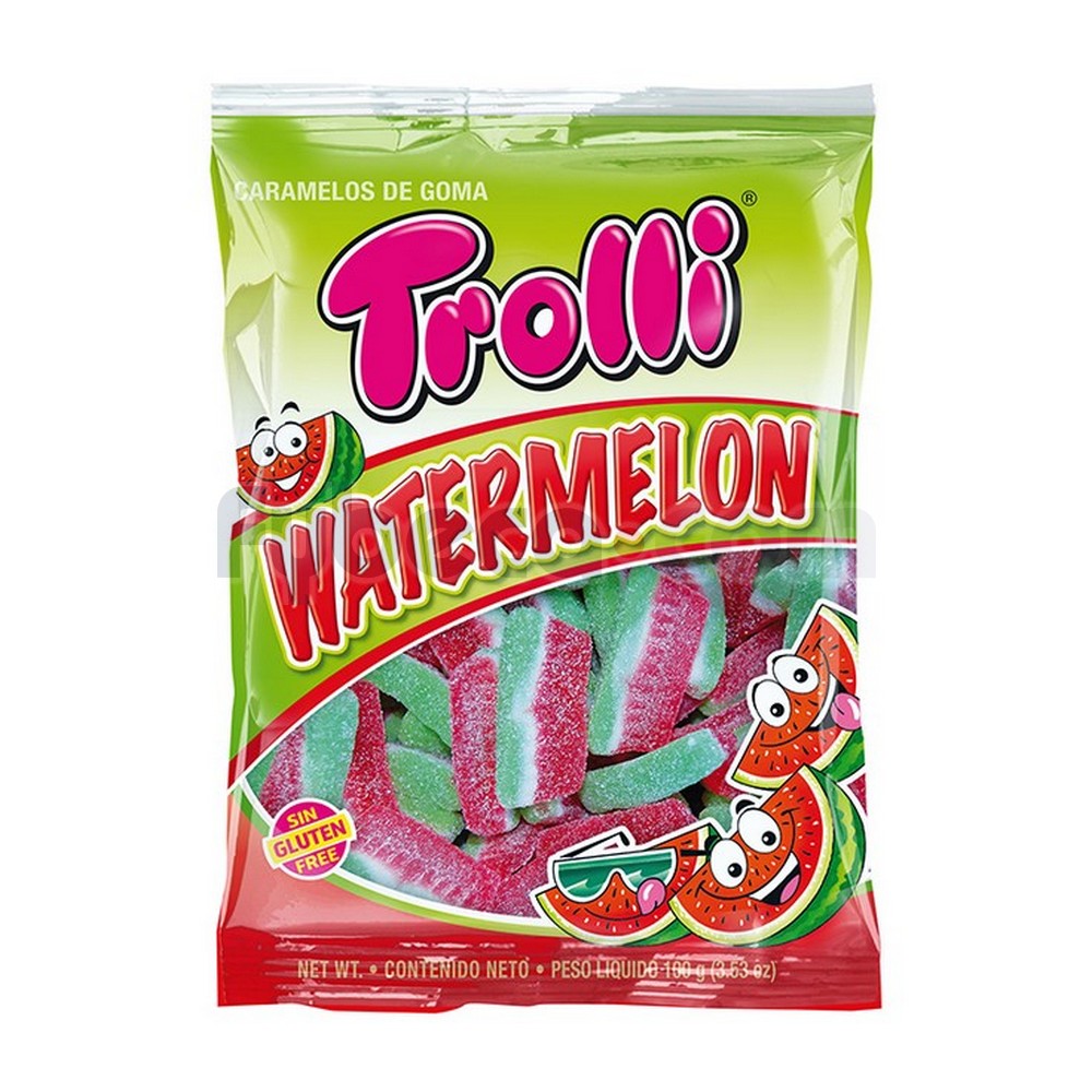 Trolli Gomas Watermelon 100G | Fybeca