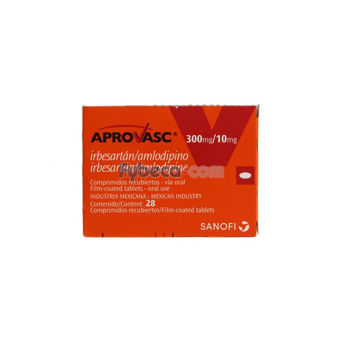 Aprovasc Comp Recub. 300/10Mg C/28 Suelta | Fybeca