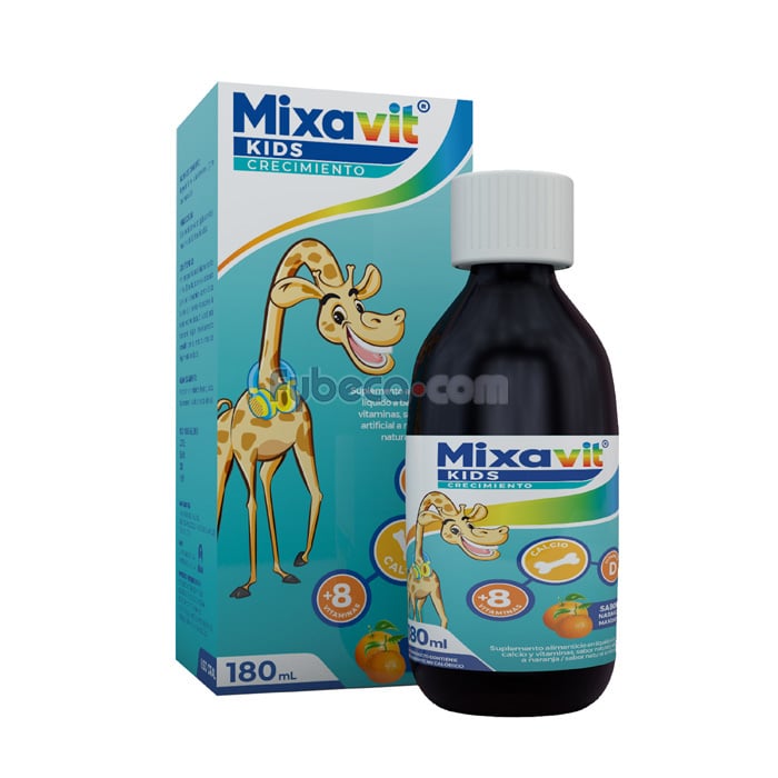 Mixavit Kids Crecimi Calc Jbe X 180Ml | Fybeca