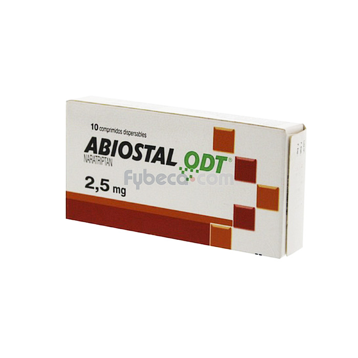 Abiostal Odt Com 2.5Mg C/10 Suelta | Fybeca