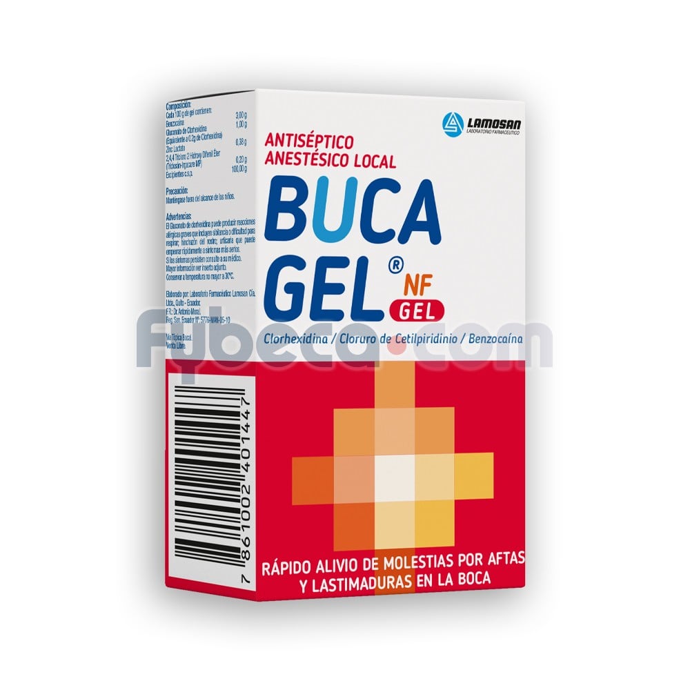Bucagel Nf Caja X 1 Tubo 10 G | Fybeca