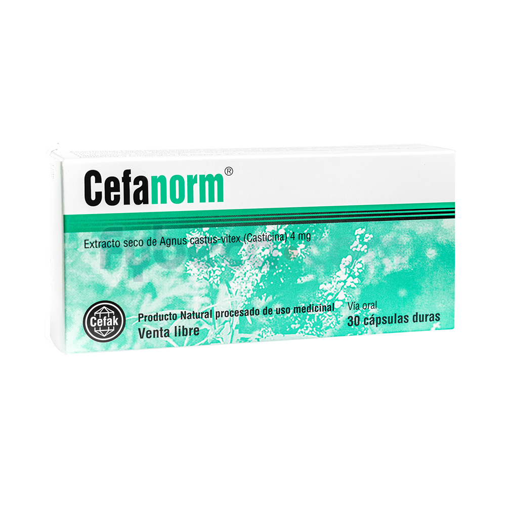 Cefanorm Capsulas Duras 4 Mg C/30 Suelta | Fybeca