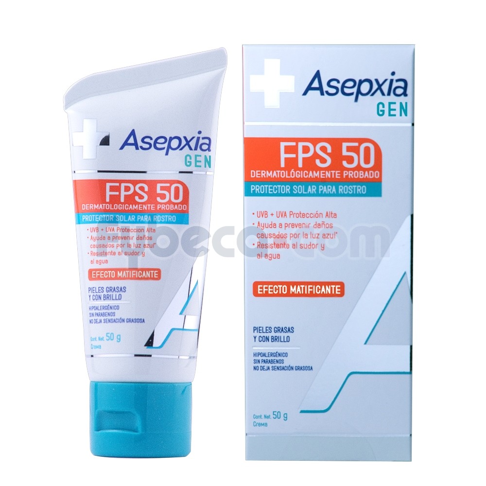 Asepxia Gen Fps 50 Derm 50G | Fybeca