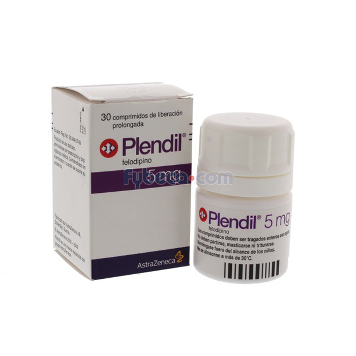 Plendil Comp. 5 Mg F/30 Suelta | Fybeca
