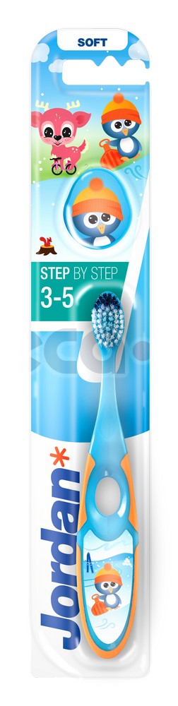 Jordan, Cepillo Niã‘Os Step By Step 3-5 | Fybeca