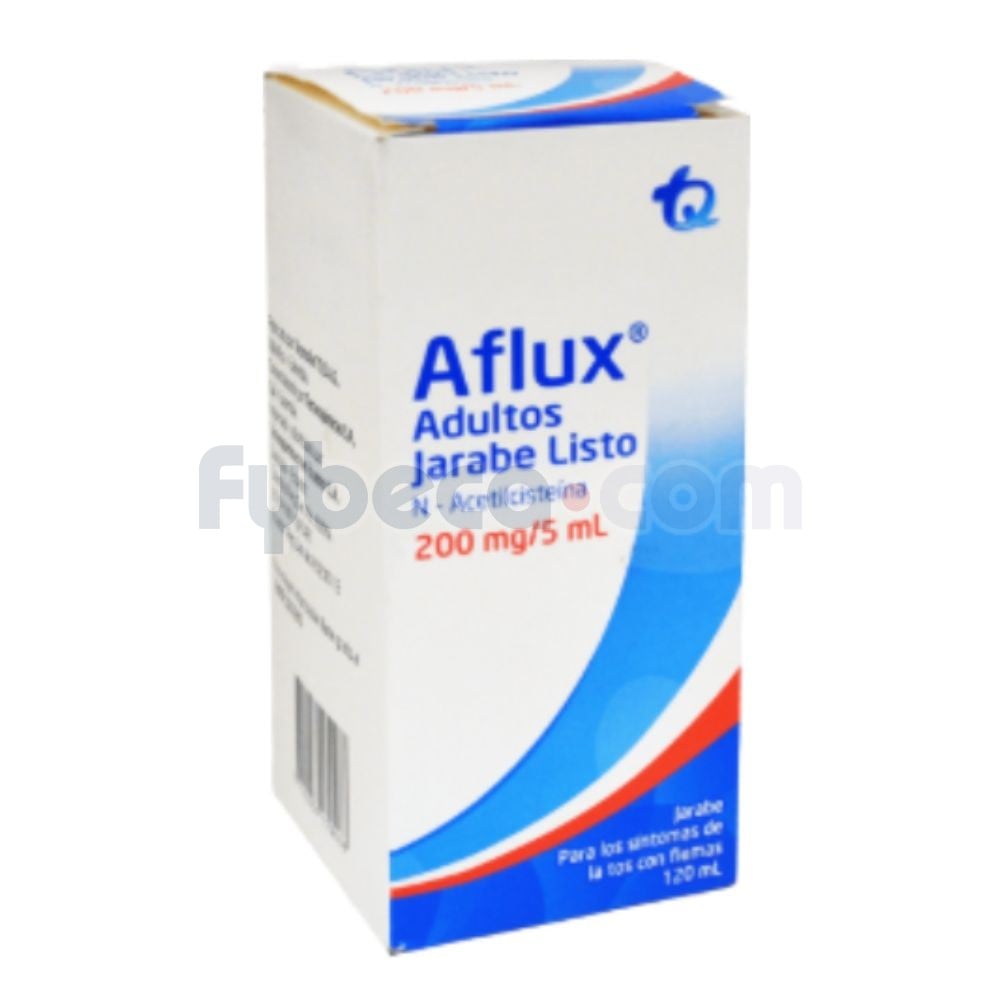 Aflux Adulto Jarabe 200Mg/5Ml 120 Ml | Fybeca